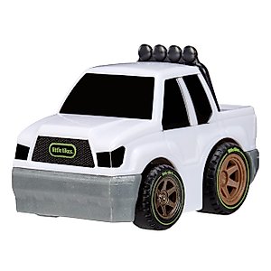 Little Tikes My First Cars Crazy Fast Cars 4x4 Truck Pullback Toy Car Vehicle with Epic Speed and Distance, Goes up to 50 ft
