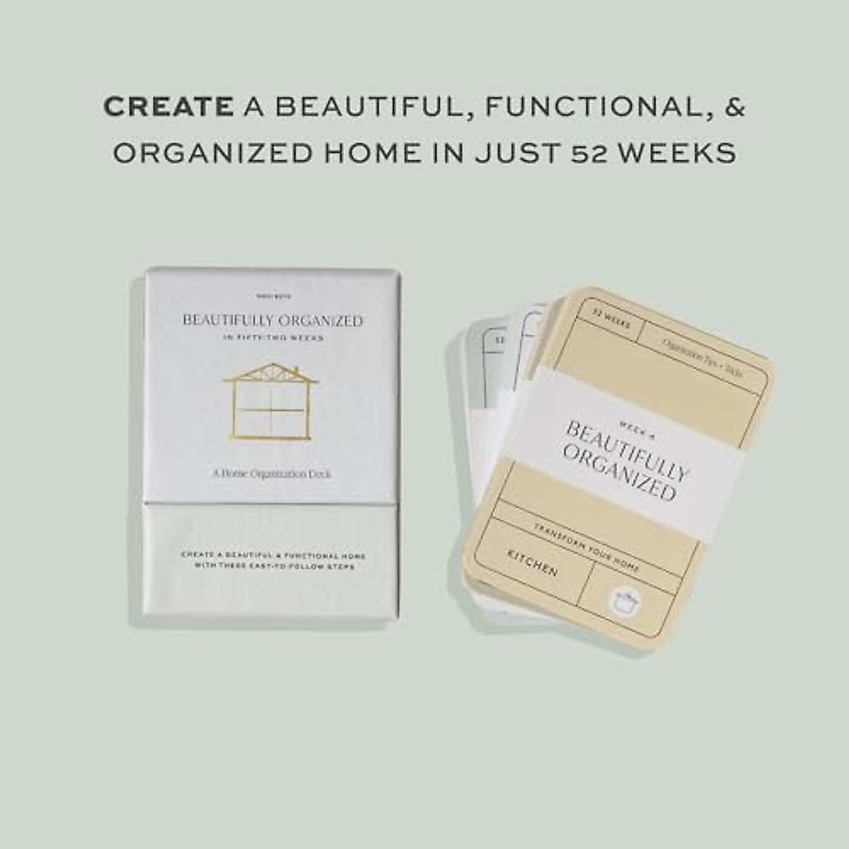 Beautifully Organized In 52 Weeks: A Home Organization Card Deck (Beautifully Organized Series)