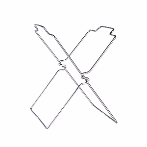 Garbage Bag Holder Frame, Stainless Steel Bag Holder Metal Foldable Trash Stand Holder for Camping Home Kitchen Countertop Trash Can