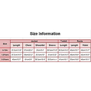 Peacolate 6M-4Y Baby Little Girls 3pcs Outfits Leather Hoodie Jacket Lace T-Shirt Denim Jeans(6-12M,Pink)