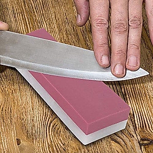 Sharpening Stone, 3000/ 8000 Grit Double Sides Kitchen Sharpening Stone Chopper Knife Sharpener Scissors Tool Whetstone for Chopper Shave Knife, 2 x 1 x 0.4in