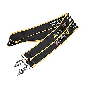 LICHIFIT Widen Lanyard Strap Neck Sling with Warning Sign Drone Accessory for DJI RC PRO/for DJI RC/Mini 3 Pro Remote Controller