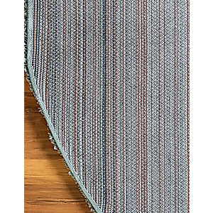 Rugs.com - Über Cozy Solid Shag Collection Rug – 3' x 5' Oval Light Slate Blue Shag Rug Perfect for Living Rooms, Large Dining Rooms, Open Floorplans