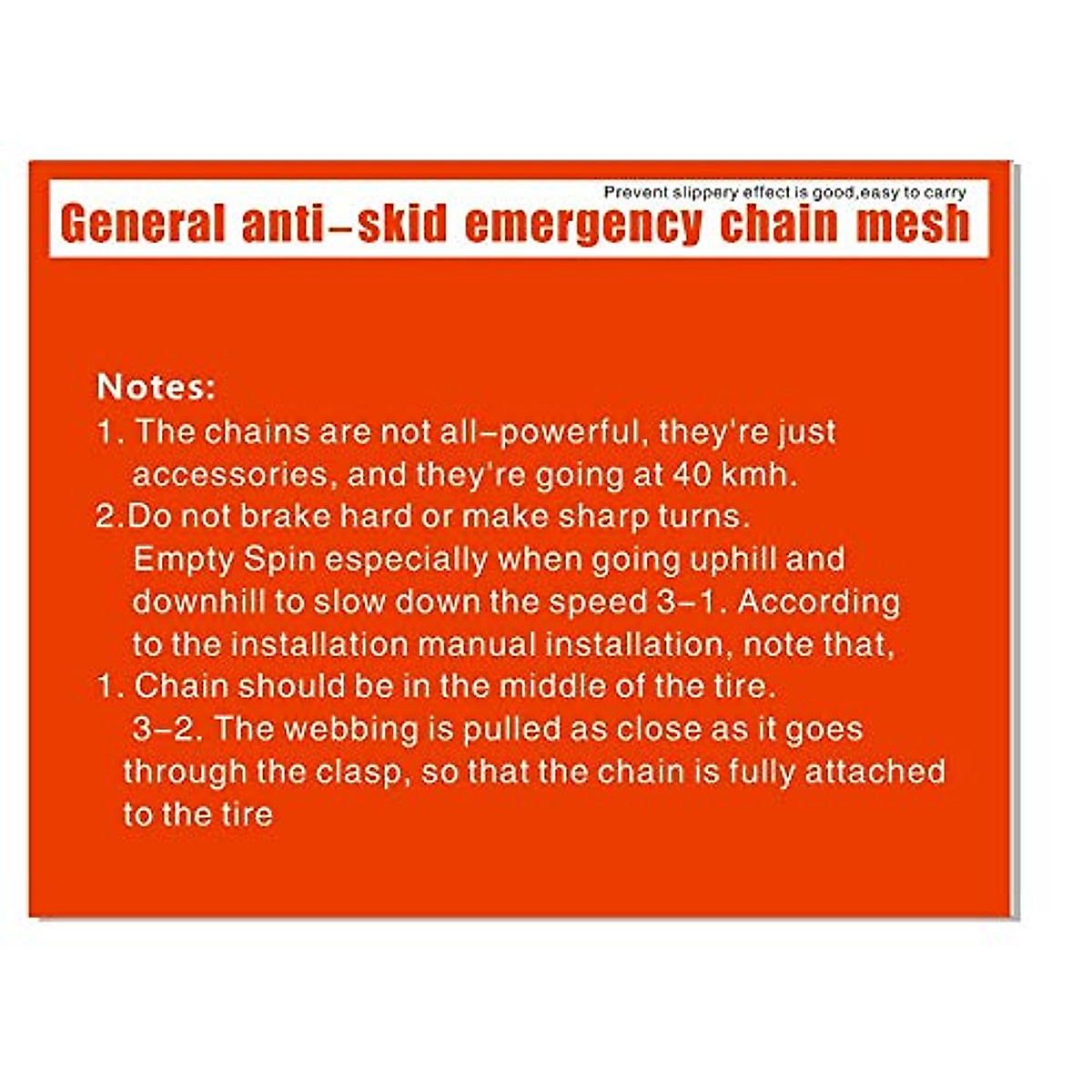 Snow Chains Anti Slip Snow Chains Emergency Anti-Skid Snow Mud Tire Chains for Cars/SUV/ATV/Trucks, Adjustable 10pcs Car Security Chains with Free Snow Shovel and Gloves