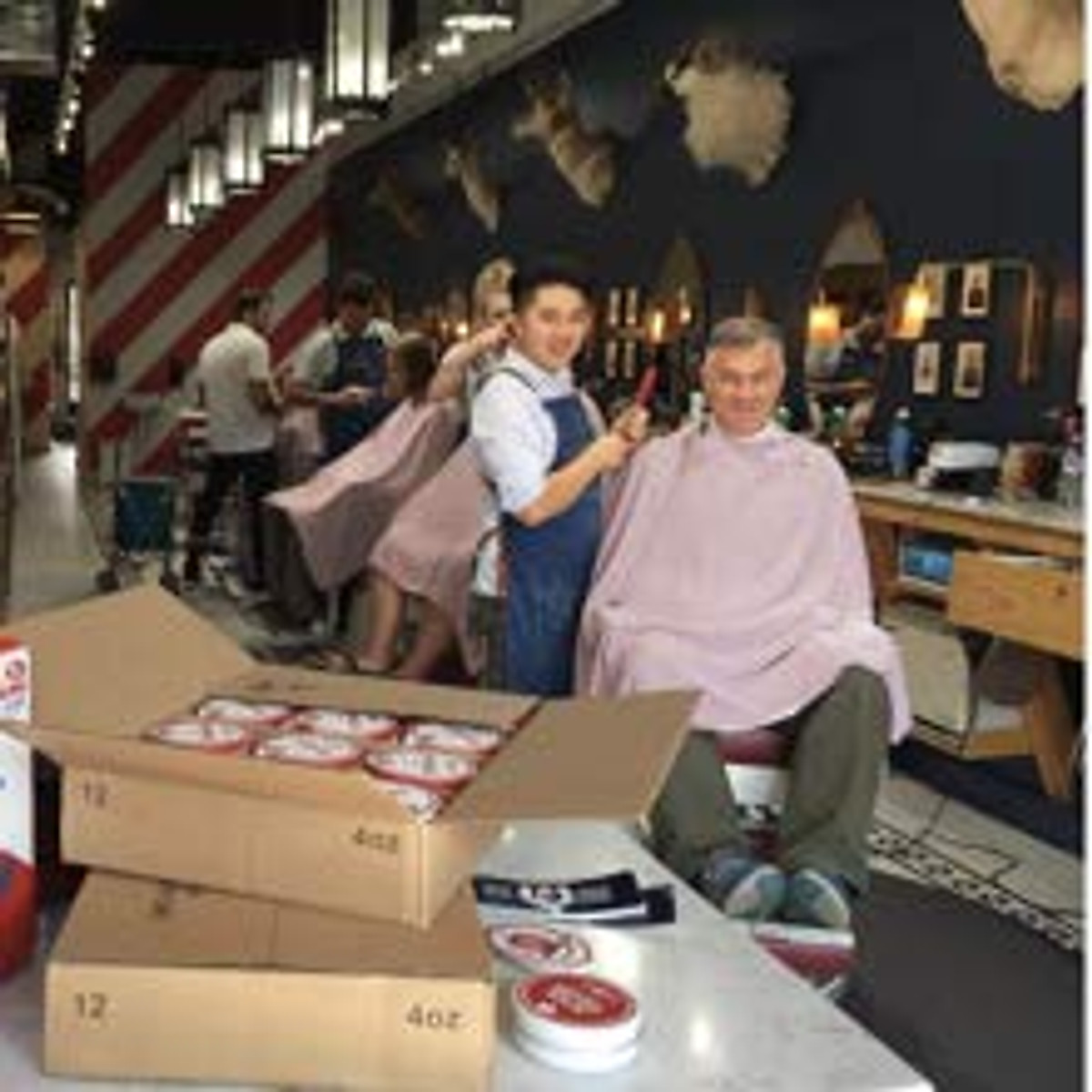 Ace High Unscented Pomade, Strong Hold, Natural Shine, Water Based, Hand Crafted, 4oz