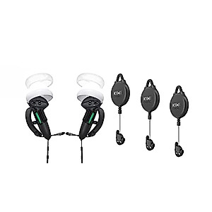 KIWI design VR Cable Management and Controller Grips Cover for Quest 2