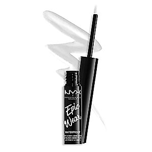 NYX PROFESSIONAL MAKEUP Epic Wear Liquid Liner, Long-Lasting Waterproof Eyeliner - White