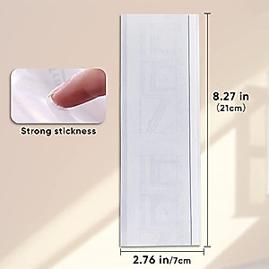 SEEKBIT 20 Pack Sticky Window Fly Traps for House, Clear Bug Killer Indoors, Fly Catcher Sticky Trap for Gnats, Ladybugs, Houseflies Glue Traps Keep Flying Insects Away