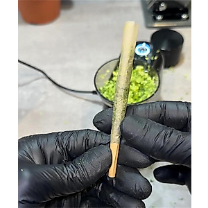 OQFAFCN The Za Machine,Automatic Roller Blaze Roller for Weed,Za Rolling Machine,Portable Herb Grinder for 8/6.5mm,Weed Grinder,Pre Roll Machine,Automatic Joint Roller Machine (black)…