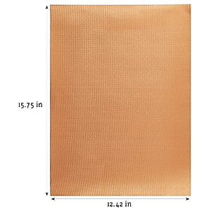 Durable baking film: 3 x premium baking paper, reusable for oven and grill, reusable baking paper, non-stick, 500 °F heat resistant, washable, reusable baking paper, baking mat by Livaia