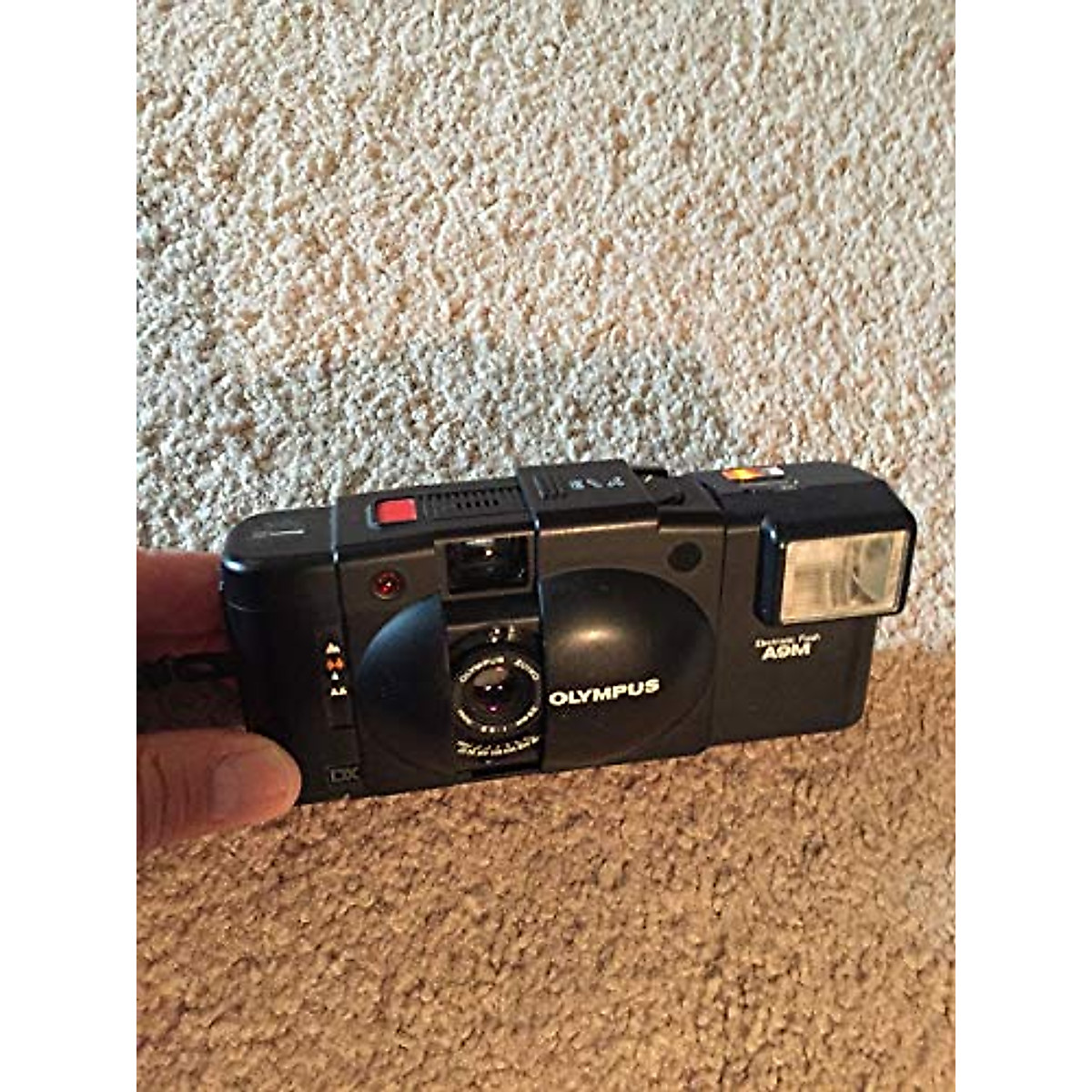 OLYMPUS XA 35MM RANGEFINDER FILM CAMERA WORKING WITH MANUAL, FLASH AND CASE