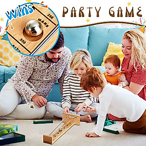 Deekin 2 Set Shoot The Moon Game Wooden Tabletop Games Classic Desktop Games for Teens Adults