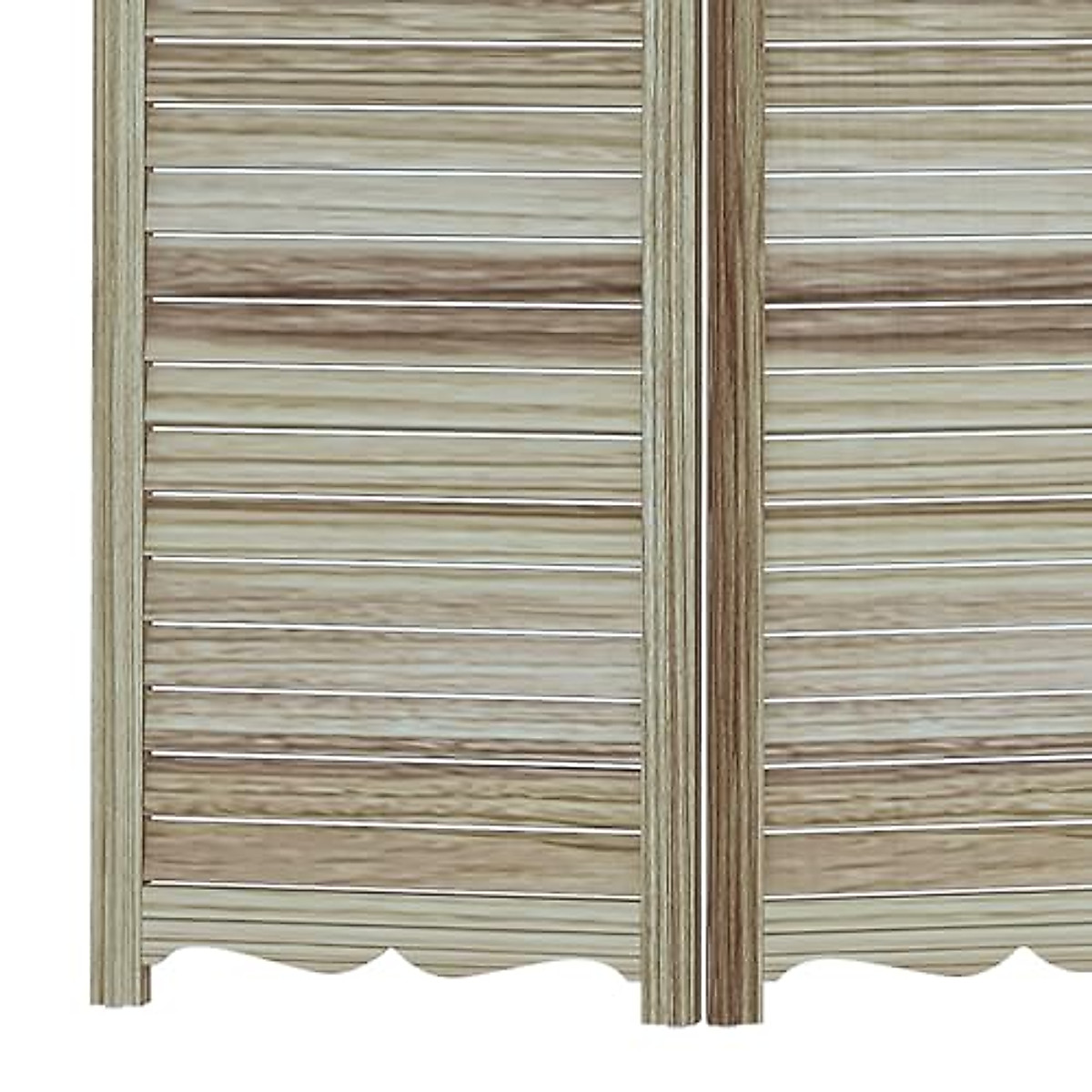 HOMCOM 4-Panel Folding Room Divider with Blackboard, 5.5 Ft Tall Freestanding Privacy Screen Panels for Bedroom or Office, White