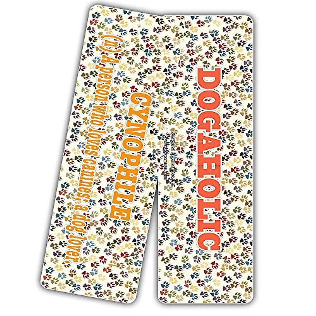 Creanoso Inspiring Dog Lover Bookmark Gifts for Owners (60-Pack) – Six Assorted Quality Dog Themed Bookmarks Bulk Set – Premium Gift for Dog Pet Owners Lovers