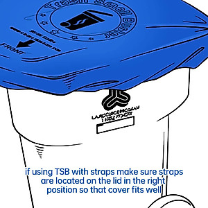 trash smell buster, Trash Can Cover, Odor Eliminating Bag with Elastic Rubber Band, Lemon Scented, Eliminates Odor from Trash, Durable, Effective, 95 Gallon, 1 Cover