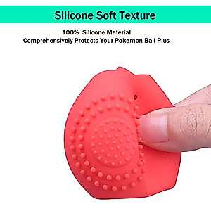 Kourpar Carry Case Cabin for Switch Pokeball Plus Controller Portable Bag Pocket Box Compatible with Nintendo Poke Ball Protecting Holder Grip Sleeve Enhancing Pokémon Lets Go Pikachu Eevee Gamer