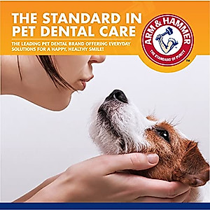 Arm & Hammer for Pets Dog Dental Care Fresh Breath Kit for Dogs | Includes Arm & Hammer Baking Soda Dog Toothpaste and Dog Toothbrush | Dog Plaque Removal Kit