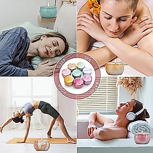 Scented Candles Set, Aromatherapy Candle Gifts for Women, 8 Pack 2.5oz Long Lasting Soy Candles for Home Scented, Stress Relief Candle Set for Meditation Bath Yoga Birthday Gifts Mothers Day Gifts