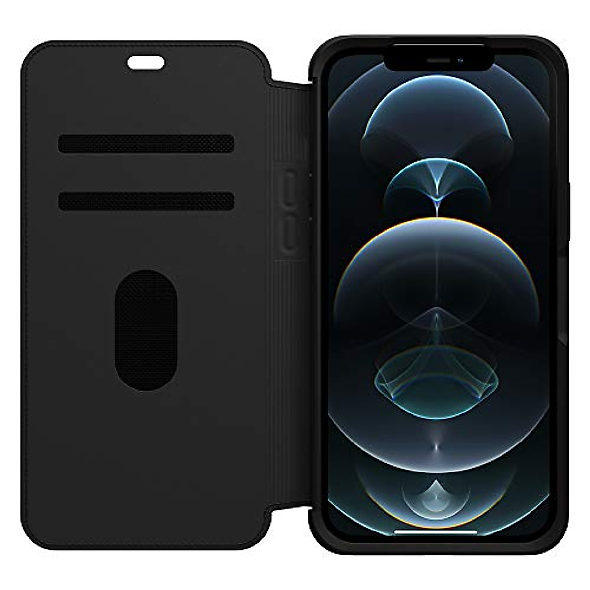 OTTERBOX STRADA SERIES Case for iPhone 12 Pro Max - SHADOW (BLACK/PEWTER)