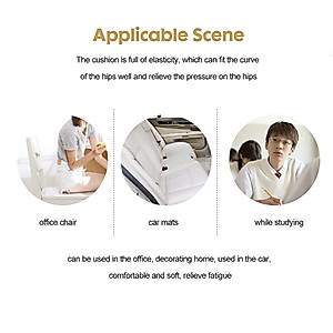 SECRET DESK Chair Cushions for Dining Chairs 4 Pack - Kitchen Set of 4, Seat Cushion Pads, Room Sofa Office Decor 2inch Thickness (Green, 4) 15.75 Inches