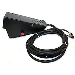 9TRADING Aviation plug: 2+3 core TIG Welder Foot Pedal for TIG Welding Machines Power Control Equipment