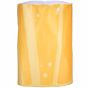 Boo Inc. Pint of Beer Halloween Costume | Funny Food Craft Beer Drinking Glass Suit