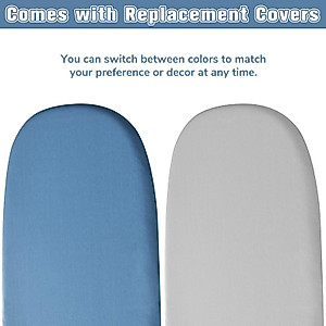 VividPaw Small Ironing Board Tabletop 12" x 32", Lightweight Portable Travel Iron Board, Foldable Mini Ironing Board for Countertop, Small Spaces, Laundry Rooms and Dorms