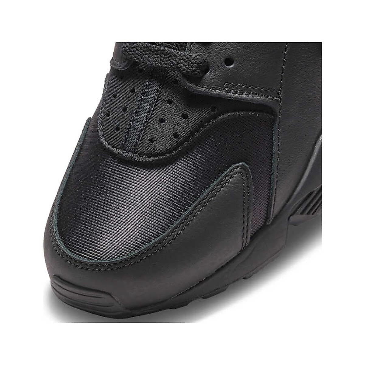 Nike Womens Air Huarache Fashion Sneakers (6.5) Black/Black