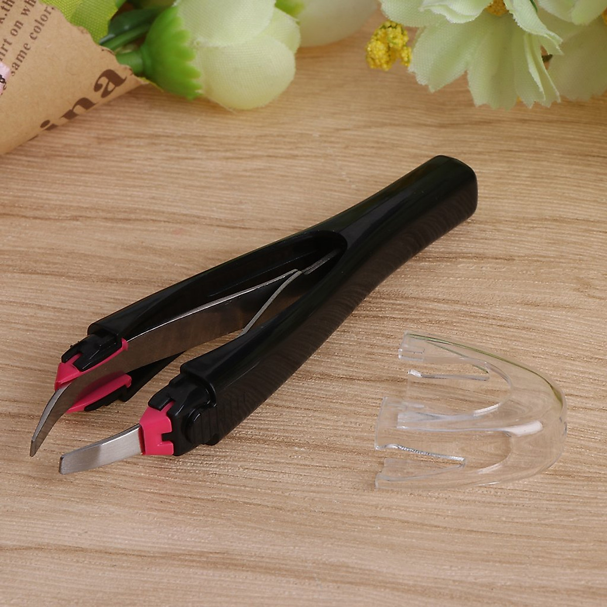 CHBC Automatically Retractable Non-slip Cosmetic Eyebrow Tweezers Hair Removal Tools