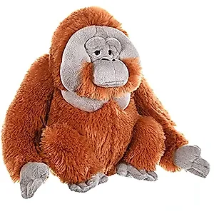Wild Republic Orangutan Plush, Stuffed Animal, Plush Toy, Gifts for Kids, Cuddlekins 12 Inches