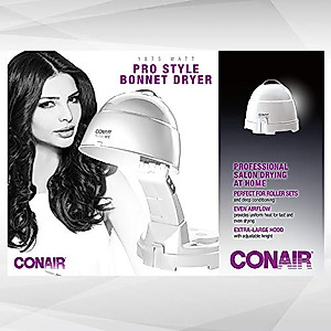 Conair Bonnet Hair Dryer, 1875W Pro Style Bonnet Ionic Hair Dryer