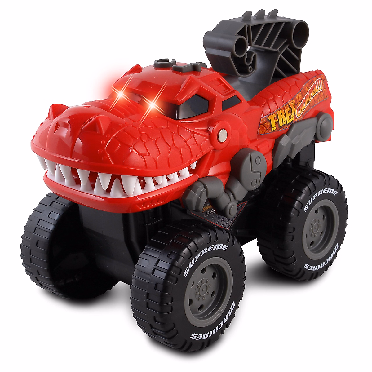 NKOK Supreme Machines Lights and Sounds T-Rex Chomper Mid-Sized, Multi