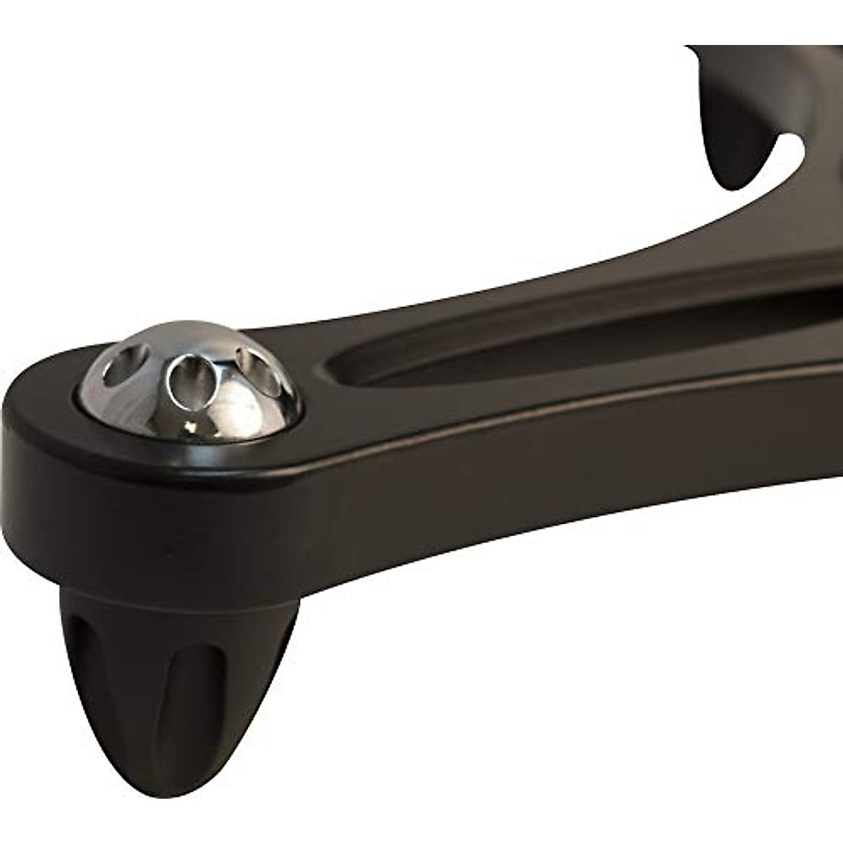 Ultimate Support MS-90/45B MS Series Professional Column Studio Monitor Stand with Non-marring Decoupling Pads - 45"/Black