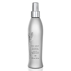 Kenra Platinum Hot Spray 20 | Heat Protection Styler | Long-Lasting, Firm Hold | Adds Vibrant Shine | Humidity & Thermal Protection | Clean Release From Heated Tools | All Hair Types | 8 fl. Oz