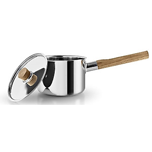 EVA SOLO | Nordic Kitchen Sauce Pan 2qt | Stainless Steel, Easy Handling & Low Weight | Suitable for all Heat Sources – Including Induction | Easy to Clean | Danish Design, Functionality & Quality