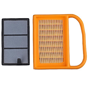 SOLLON TS420 TS410 Air Filter + Pre Cleaner Set for Stihl TS420 TS410 TS 420 TS 410 TS410Z TS420Z TS480 TS500i Concrete Cut Off Saw Replace 4238 141 0300 5 Pack