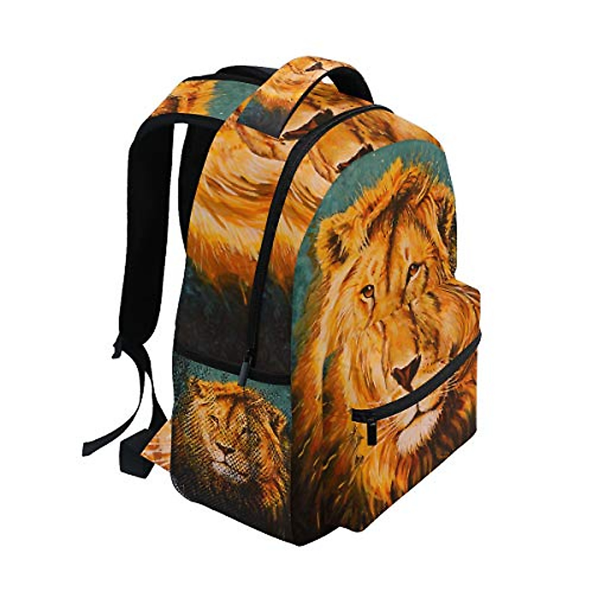 senya School Backpack Lion Of Judah Bookbag for Boys Girls Travel Bag One Size