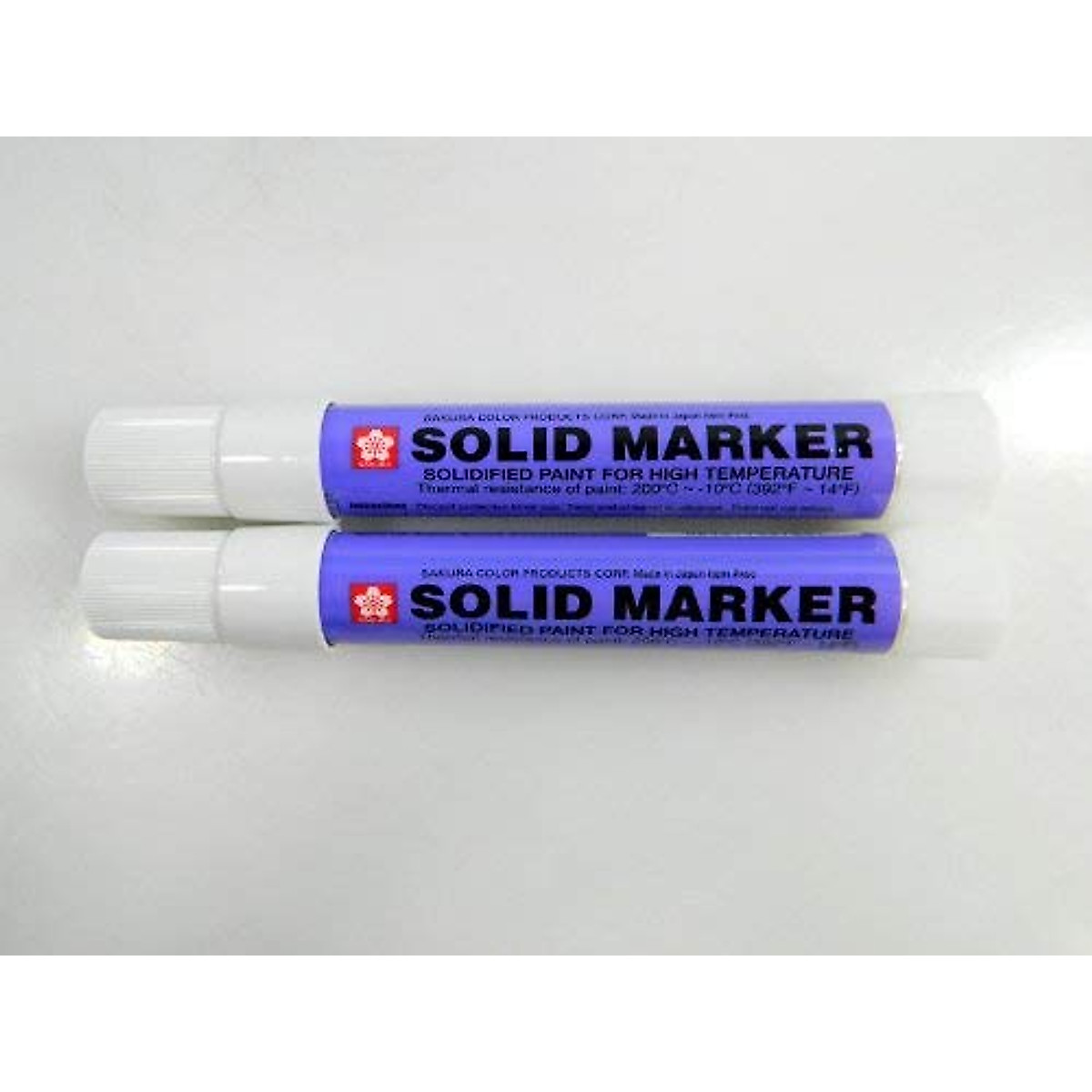 Two (2) Sakura Solid Paint Marker White