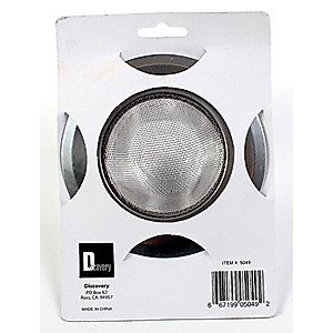 Discovery Stainless Steel Mesh Sink Strainer, 3-Pack