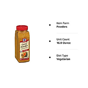 McCormick Curry Powder, 16 oz
