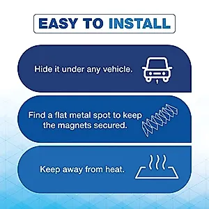 Magnetic GPS Tracker for Vehicles | Real-Time Car and Asset Tracking | Rechargeable Long-Life Battery (2-7 Months) | Global Coverage | Ideal for Teens, Elderly and Fleet Monitoring | Software Included
