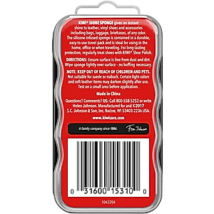 KIWI Shoe Shine Polishing Sponge (Pack of 3)