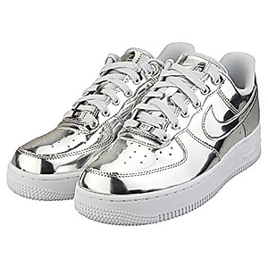 Nike Womens W Air Force 1 SP CQ6566 001 Metallic Chrome - Size 10.5W