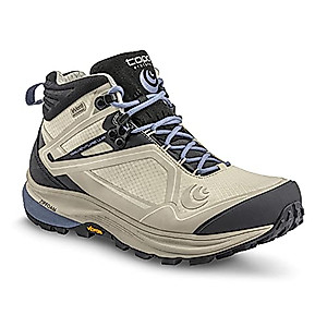 Topo Athletic Women's Trail Running Trailventure WP Hiking Boots, Sand/Lilac, Size 11