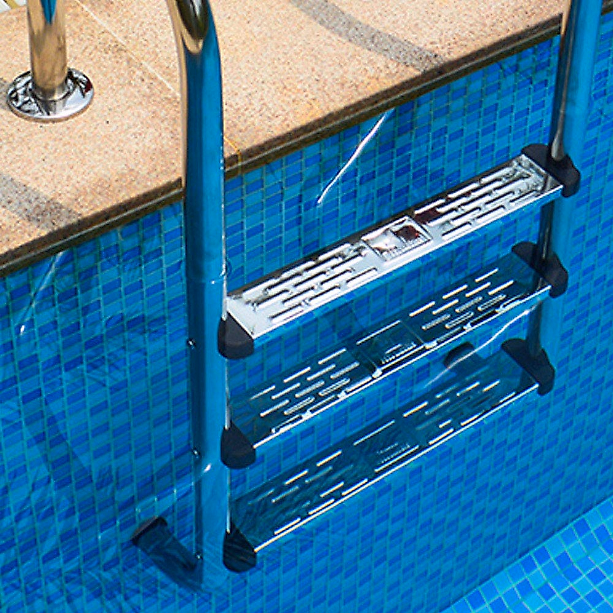 Haofy Swimming Pool Ladder Pedal, Stainless Steel Pool Ladder Steps Replacement for Swimming Pool