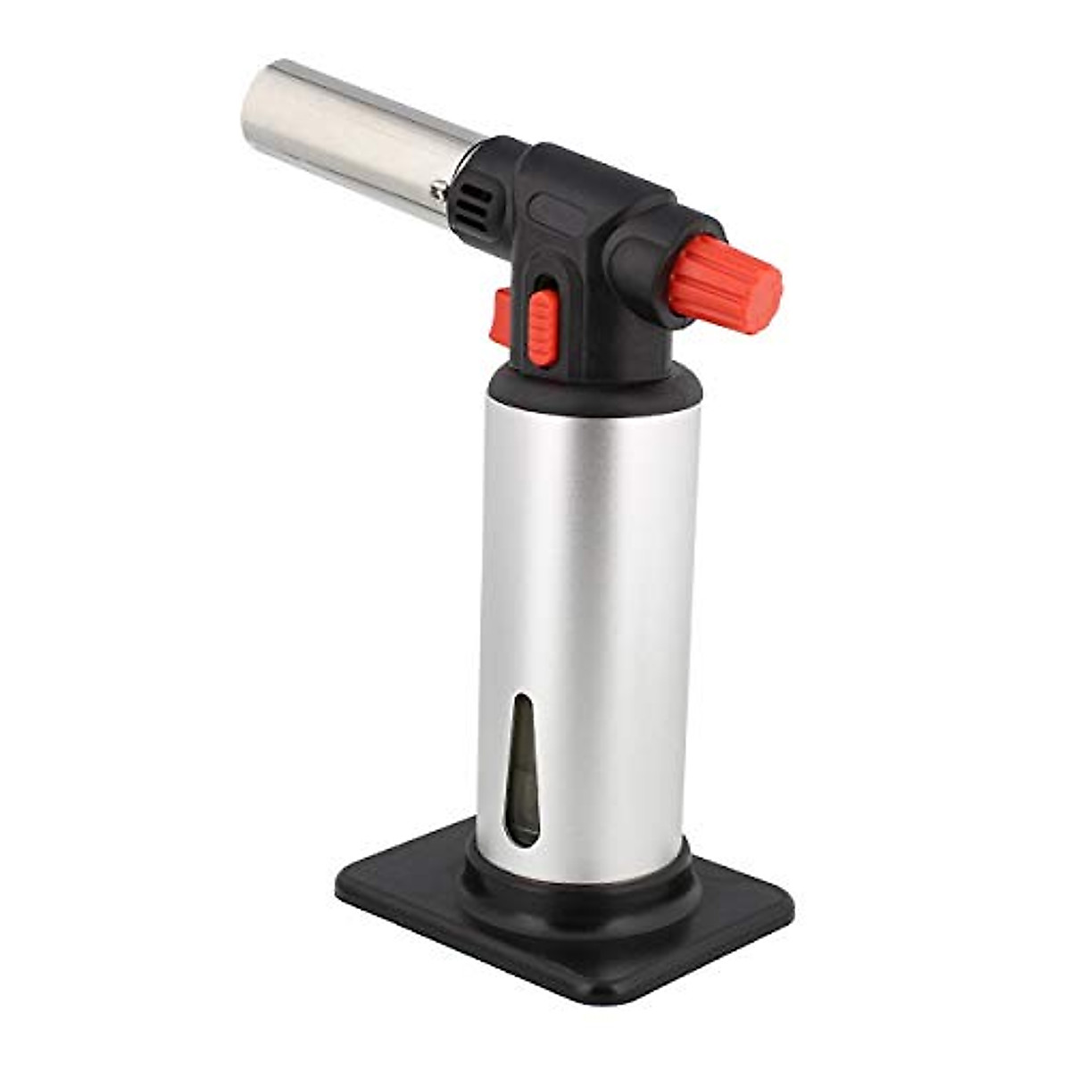 Lot45 Butane Kitchen Blow Torch Lighter, 2.75oz - Culinary Creme Brulee Food Torch for Searing, Baking, Cooking at Home