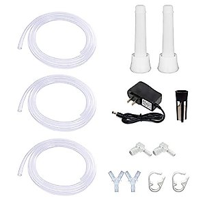 Hantop Milking Machine Accessory Spare Parts Combo Pack (Battery Machine,for Goat)