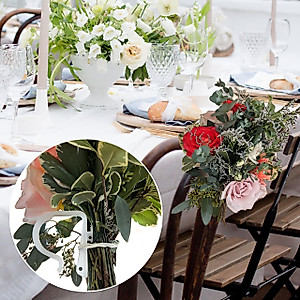 DOEYS Heavy Duty Pew Clips for Weddings (12-Pack) Dependable Flexible Holder for Church Ceremony Aisle Decorations - Secure Bows, Flowers, Signs, Garland to Pew Ends, Bench Seats, Chairs (MADE in USA)