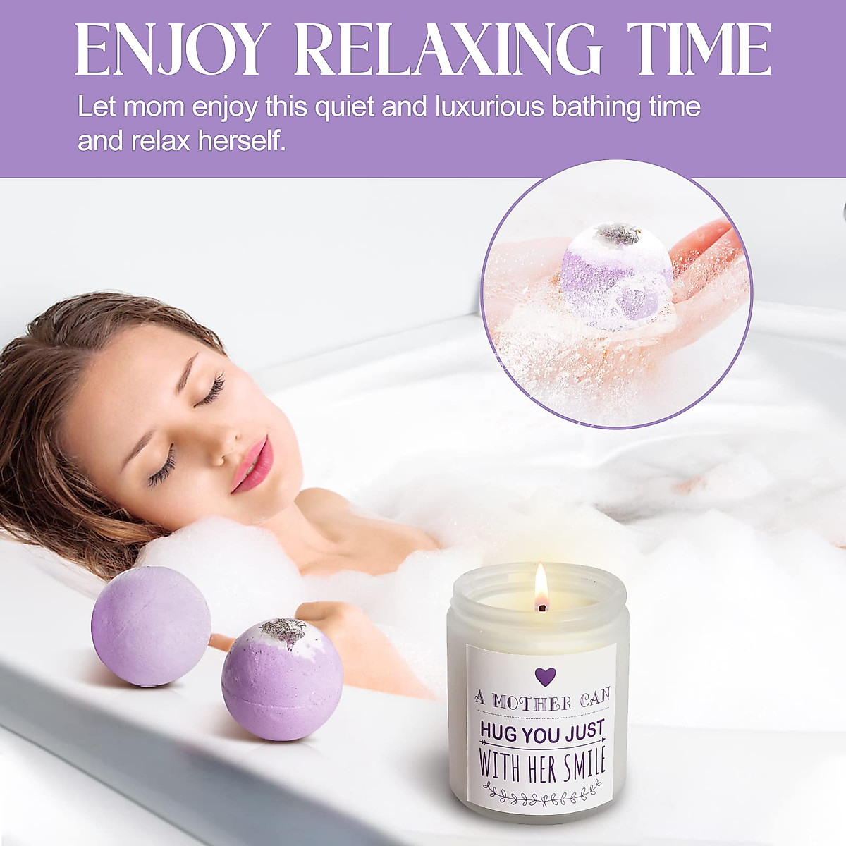 Mothers Day Gifts for Mom,Wine Tumbler For Mom From Daughter,Son,Kids,Gifts for Mom with Blanket for Birthday,Christmas Gift Basket for Mother-in-law with Tumbler,New Mom Gifts for Wife from Husband