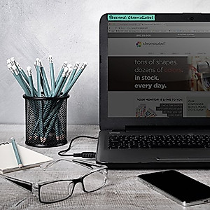 ChromaLabel 0.50 Inch Clean Remove Color Code Tape, 500 Inch Roll, Aqua